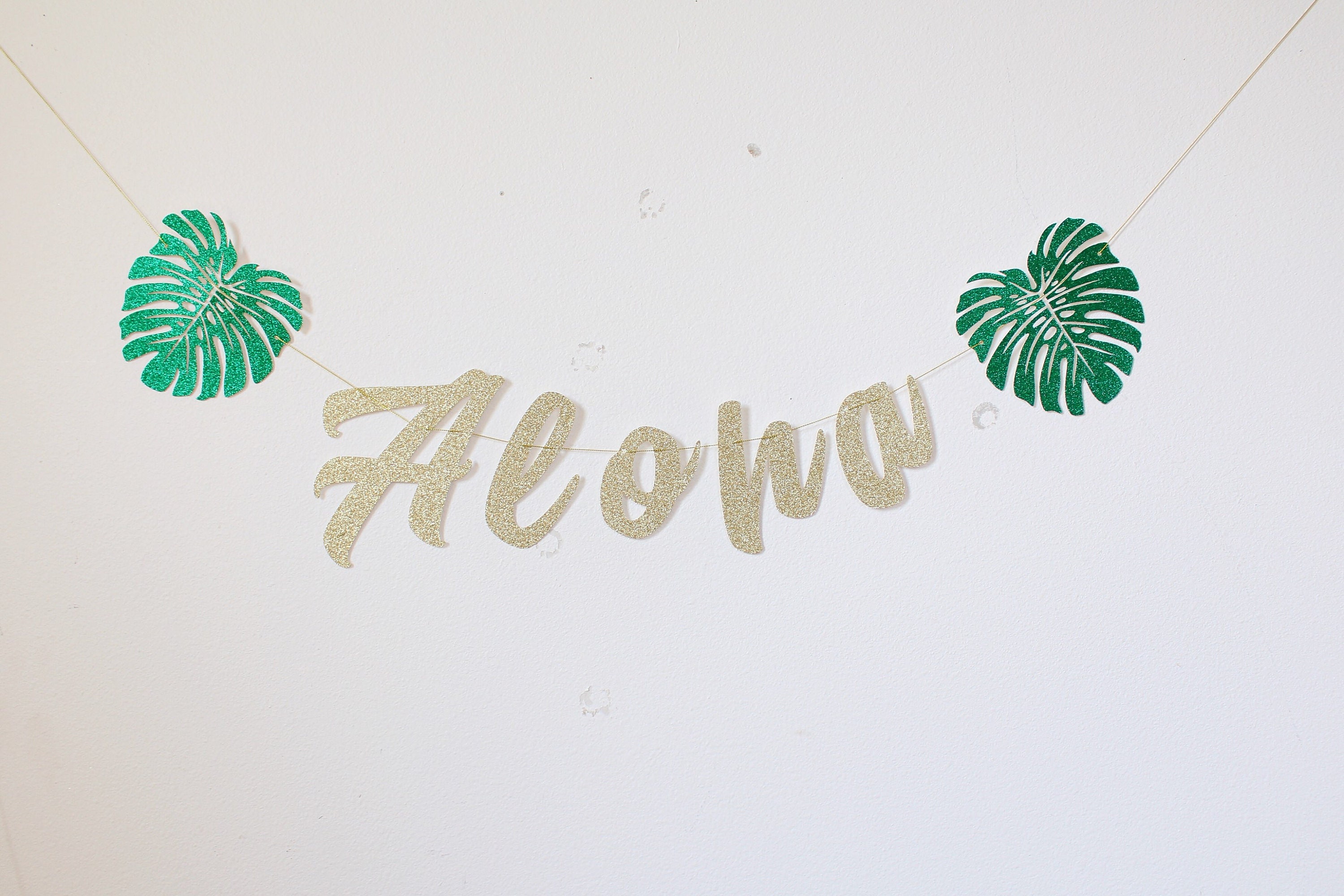 Aloha Aloha Banner Luau Party Aloha Bridal Shower | Etsy