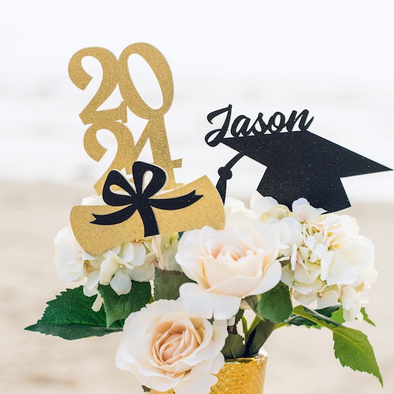 Graduation Centerpieces With Lights