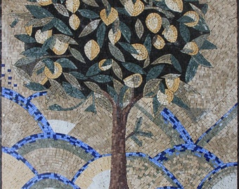 Lemon Tree Mosaic - Etsy