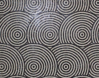 Azul Bahia With Emperador Dark Marble Mosaic HF155 - Etsy