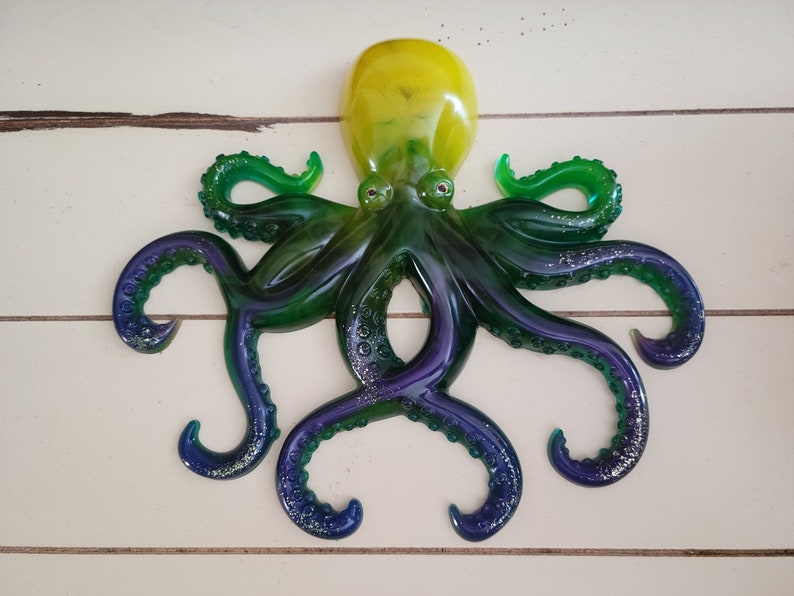 Octopus Resin Art, Octopus, Resin Art, Octopus Decoration, Resin Sea ...