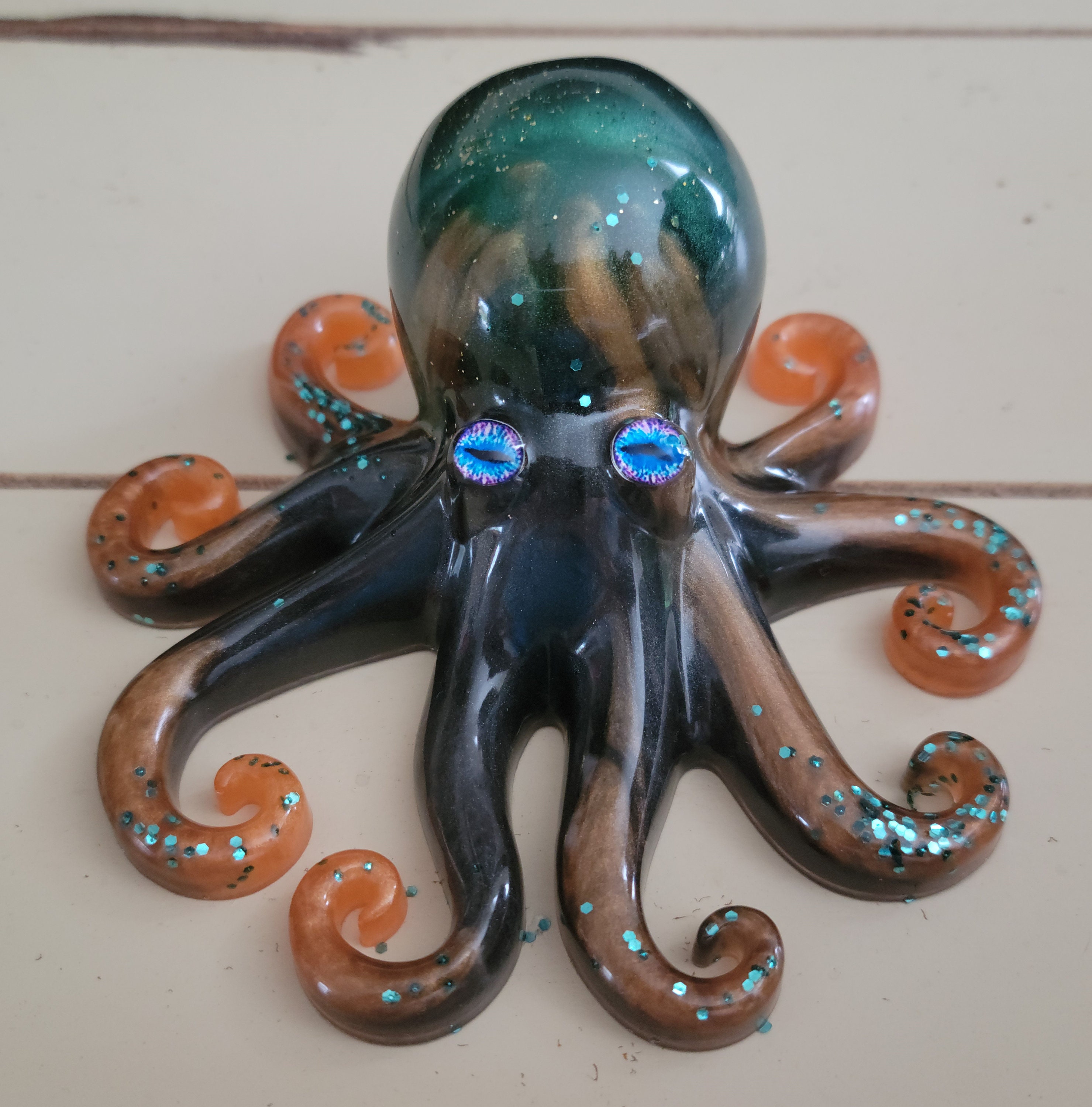 Octopus Resin Art, Octopus, Resin Art, Octopus Decoration, Resin ...