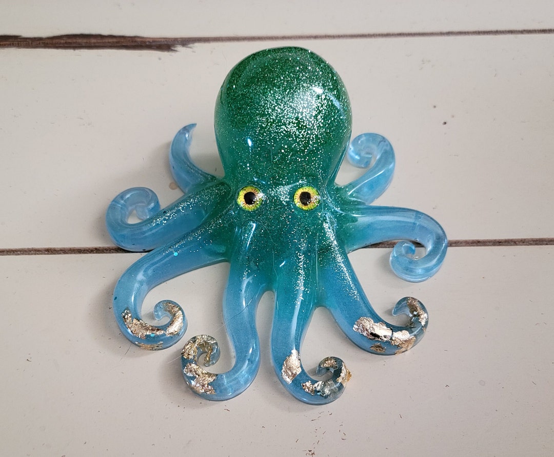 Octopus Resin Art, Octopus, Resin Art, Octopus Decoration, Resin ...