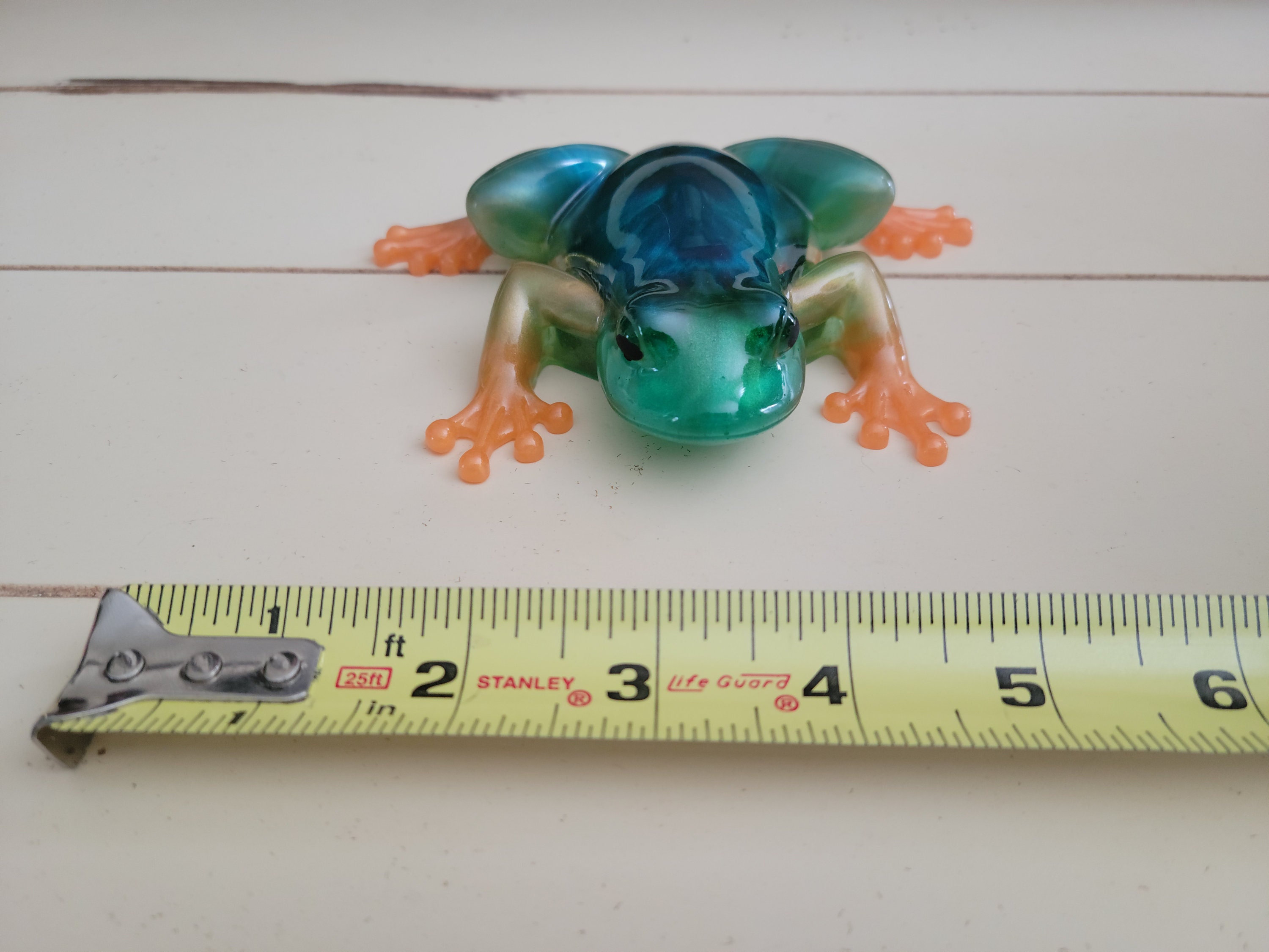 Frog Resin Art, Frog, Resin Art, Resin Frog, Knick Knack, Figurine ...