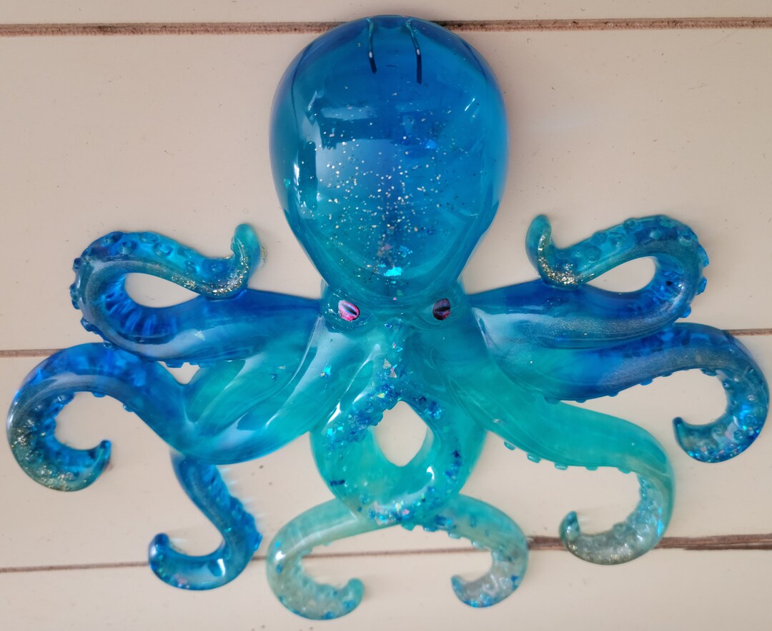 Octopus Resin Art, Octopus, Resin Art, Octopus Decoration, Resin Sea ...