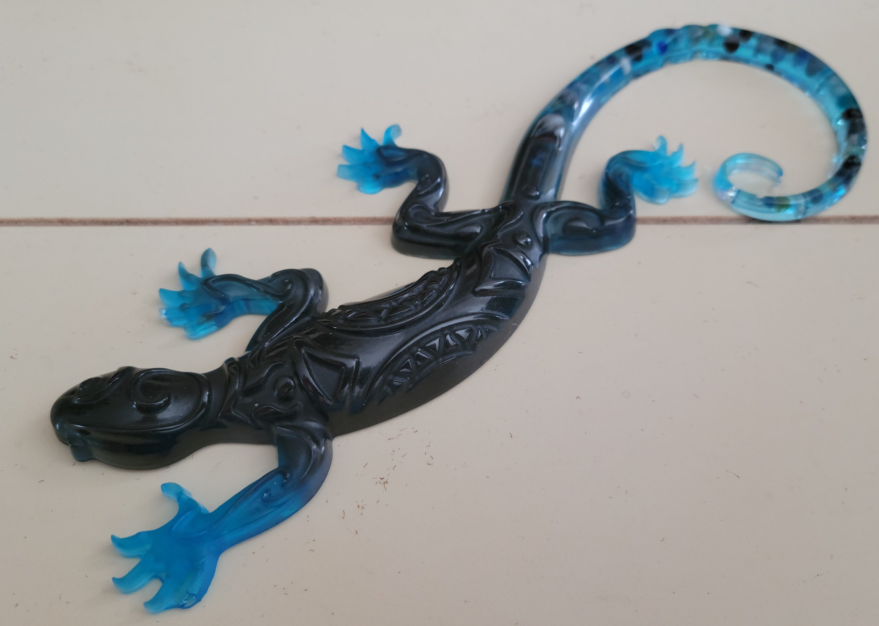 Gecko Resin Art, Lizard Resin Art, Gecko Figure, Lizard Gecko, Resin ...