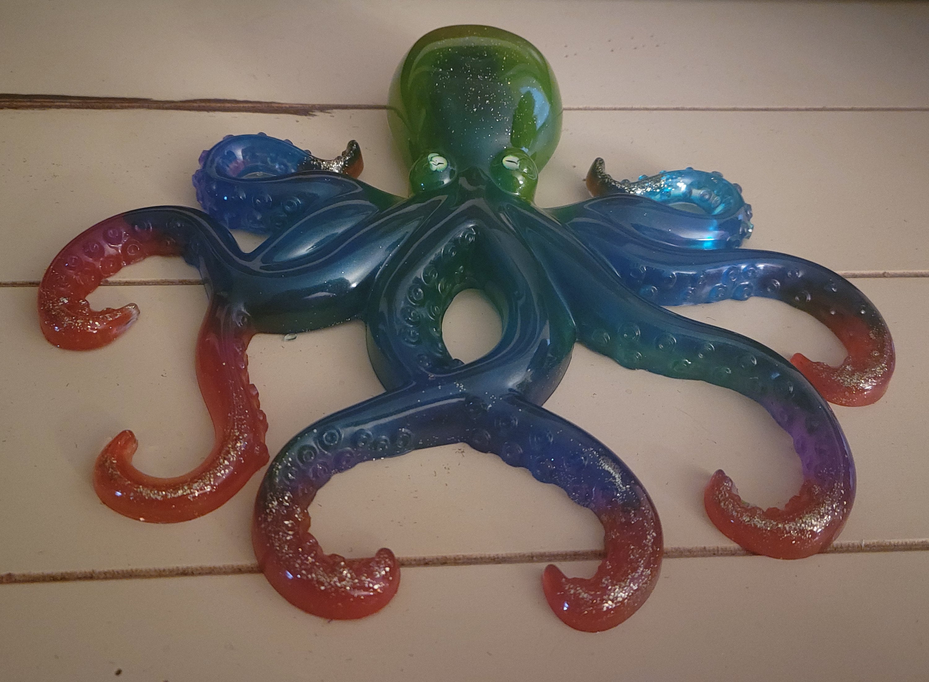 Octopus Resin Art, Octopus, Resin Art, Octopus Decoration, Resin Sea ...