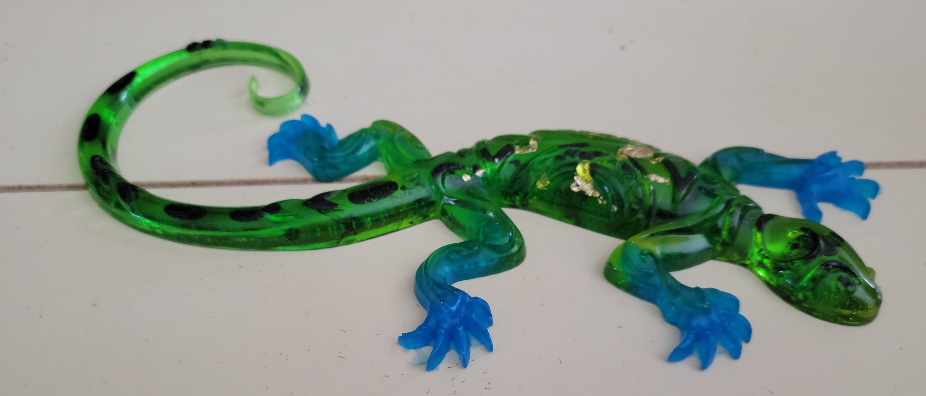 Gecko Resin Art, Lizard Resin Art, Gecko Figure, Lizard Gecko, Resin ...