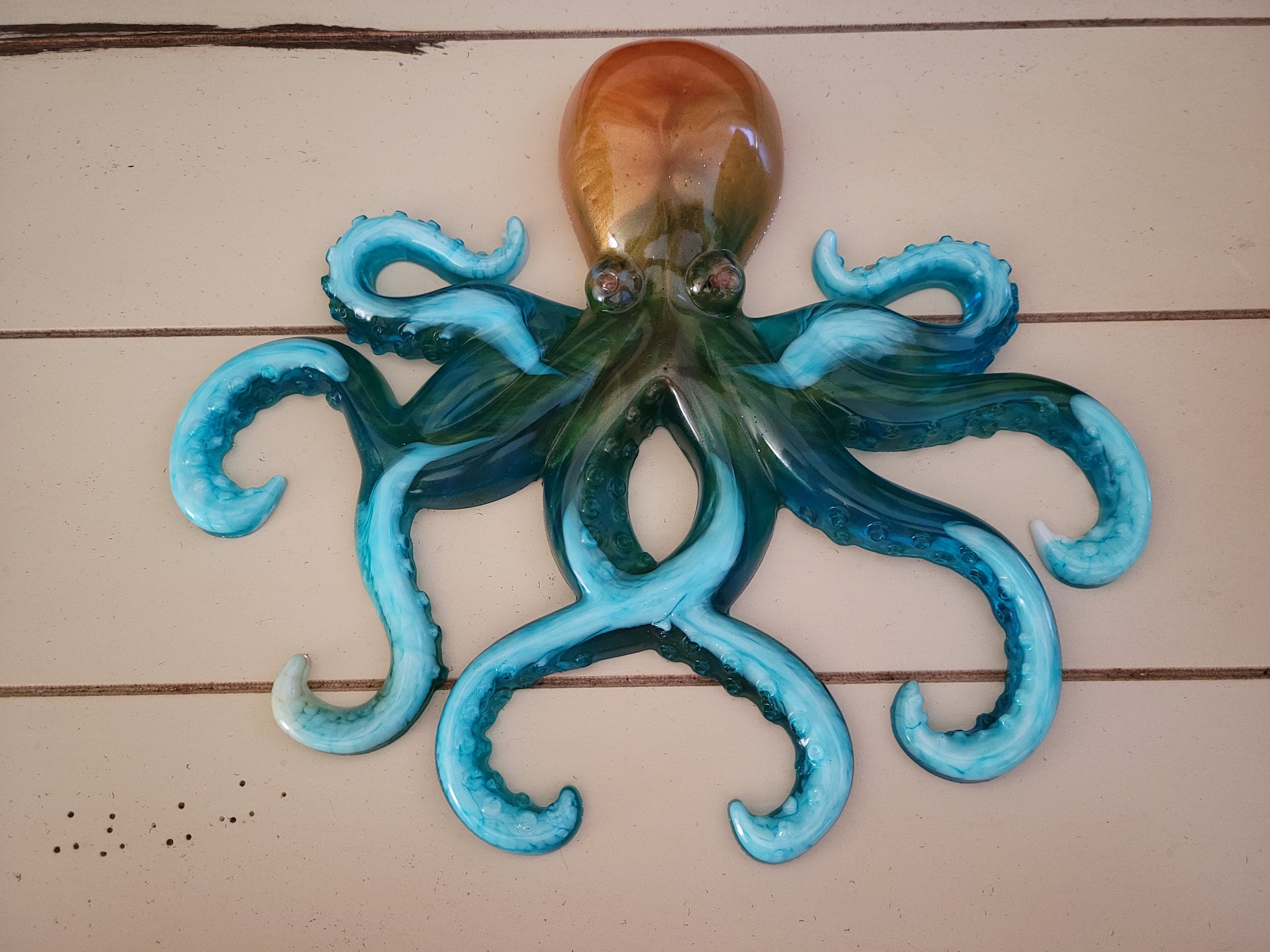 Octopus Resin Art, Octopus, Resin Art, Octopus Decoration, Resin Sea ...