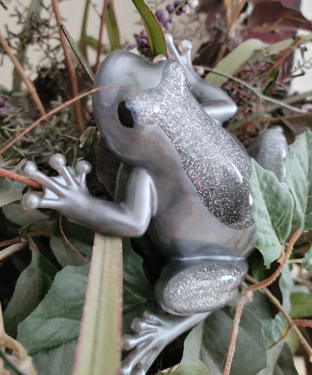 Frog Resin Art Frog Resin Art Resin Frog Knick Knack - Etsy