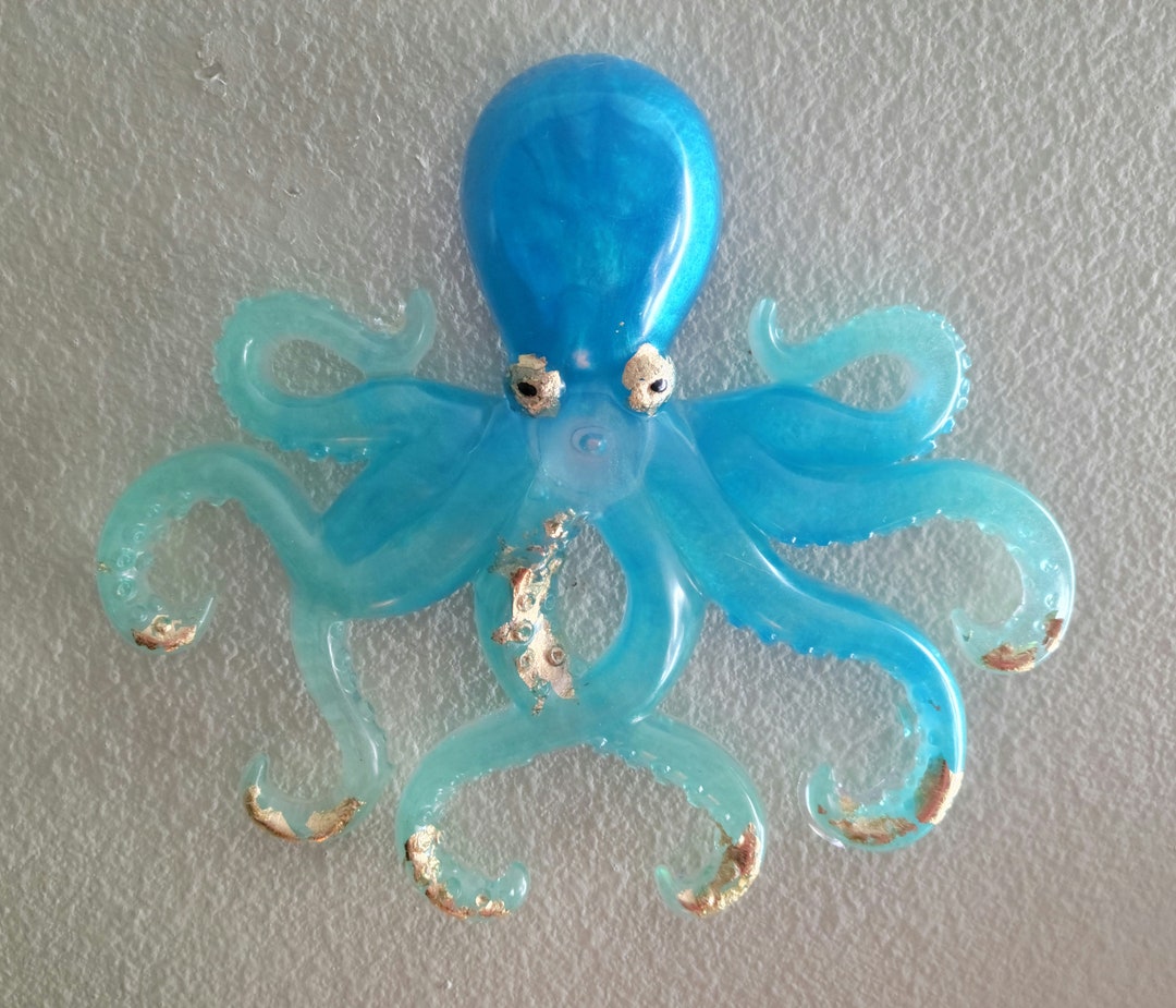 Octopus Resin Art Octopus Resin Art Octopus Decoration - Etsy