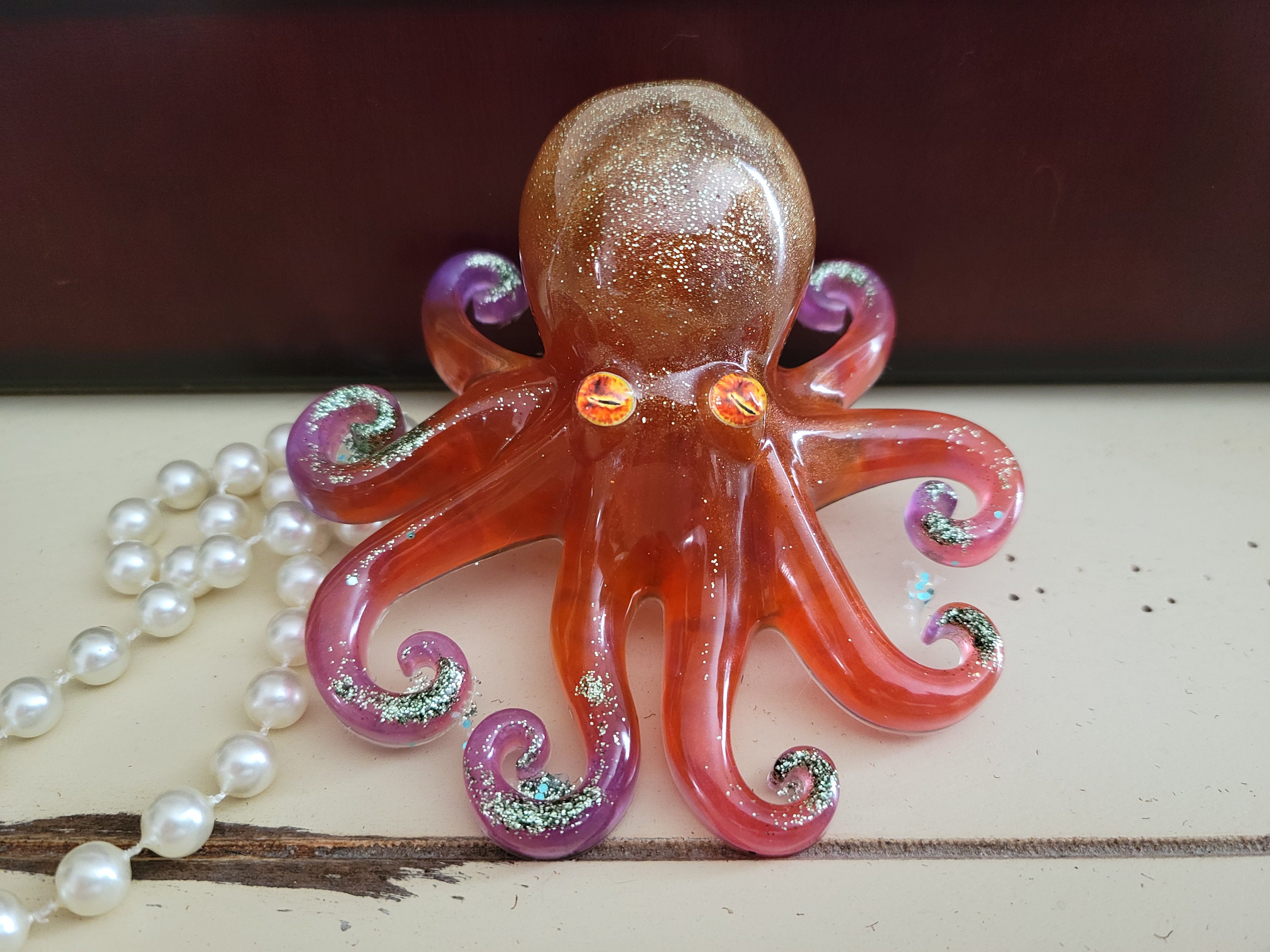 Octopus Resin Art, Octopus, Resin Art, Octopus Decoration, Resin ...