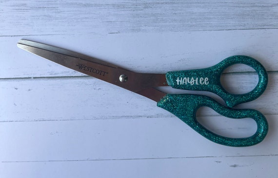 Custom Glitter Scissors / Teacher Gift / Custom Gift / - Etsy