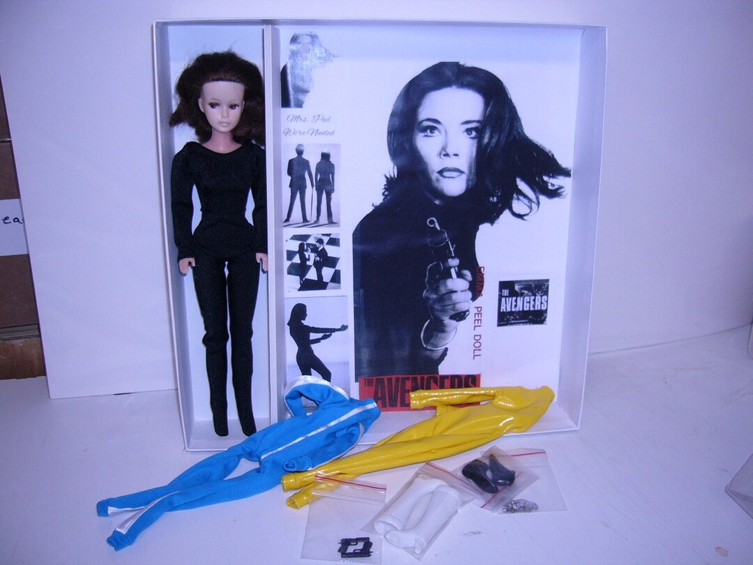 WOW!! Vintage Original "the Avengers" 1960s TV Show "emma Peel" Diana ...