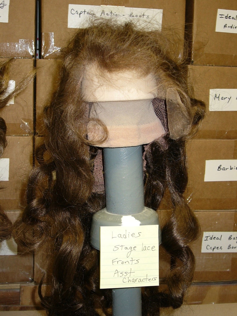Vintage Theatrical Stage Lace Front Wigs for Lady Style Characters "1 ...
