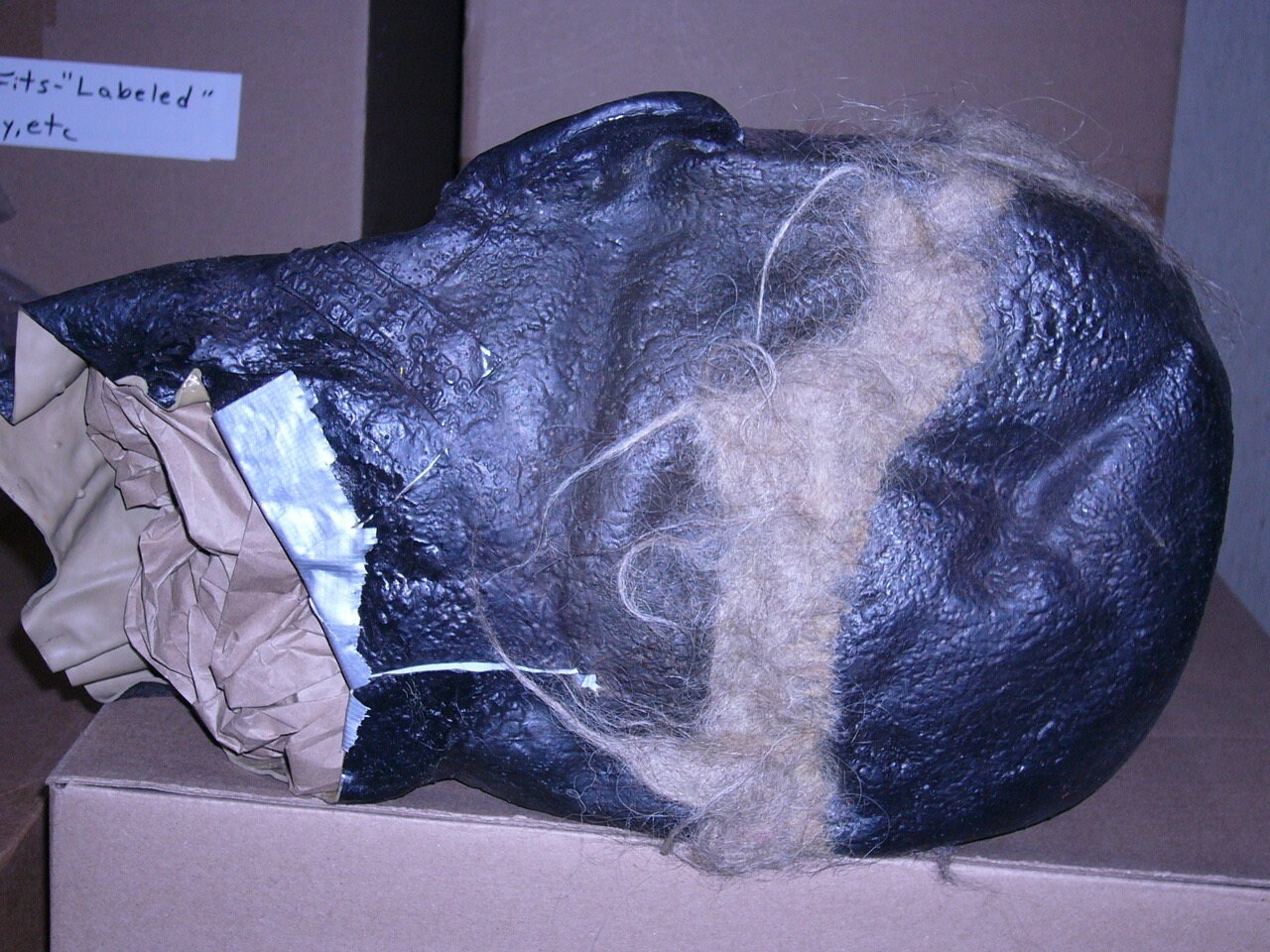 Vintage Collectible "large Ghoul" Latex Mask - Etsy