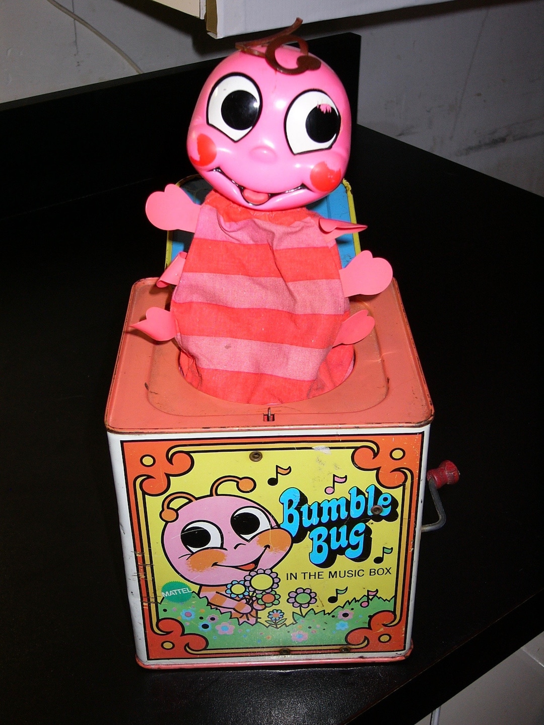 Vintage Mattel 1960s "bumble Bug" Jack in the Box - Etsy