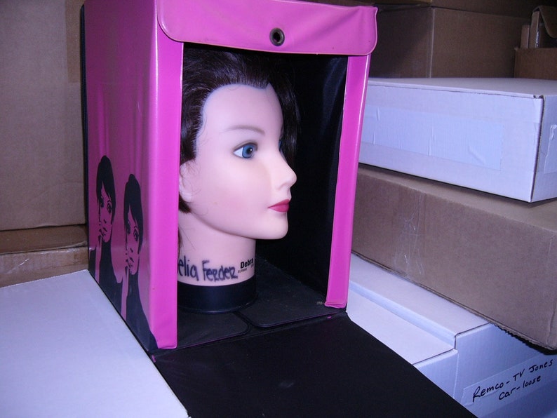 Vintage 1960s twiggy Mod Style Wig Head Carrying - Etsy