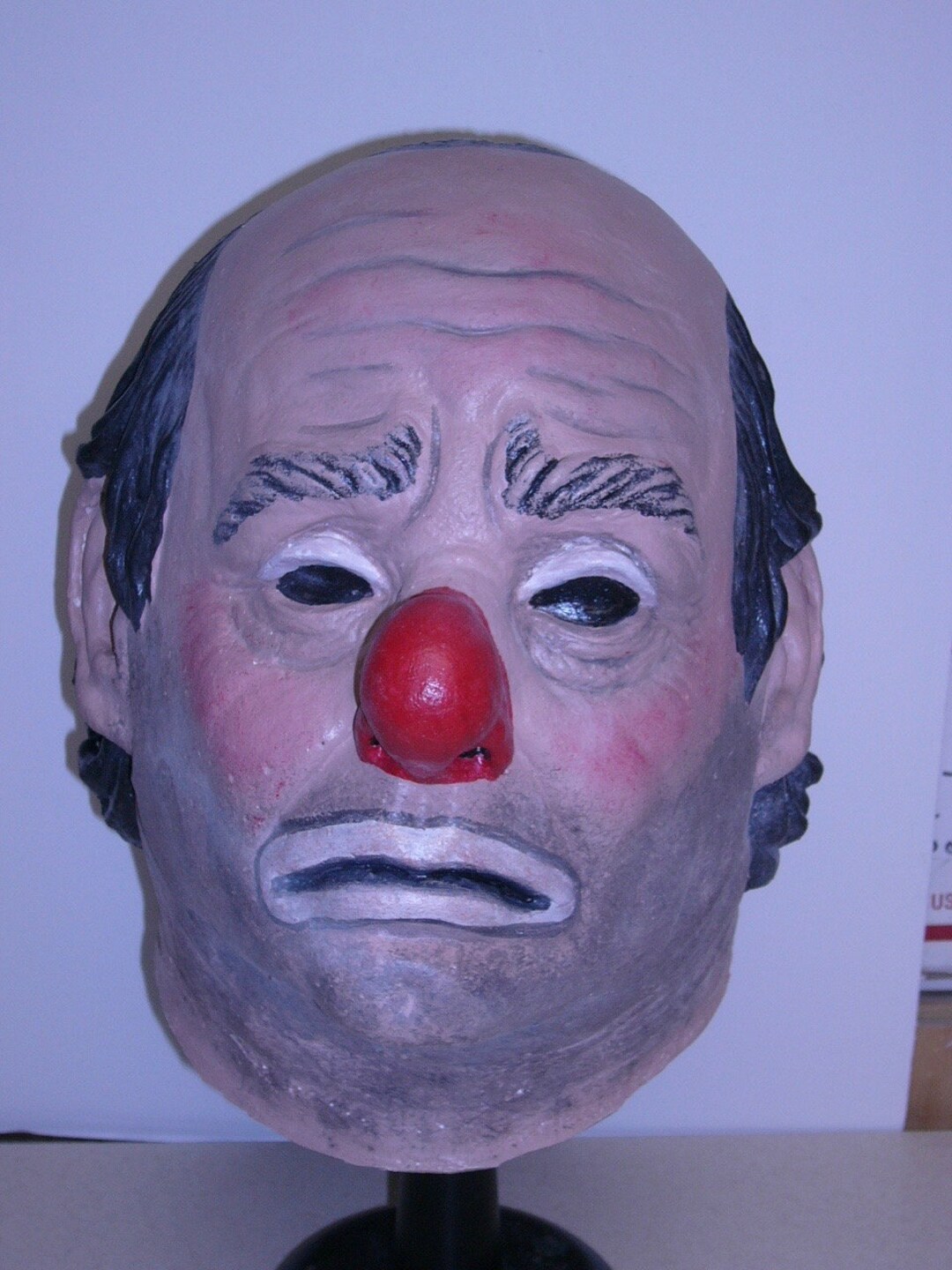 Rare! Famous Monsters "emmet Kelly Hobo Clown" Latex Mask Re-cast Not ...