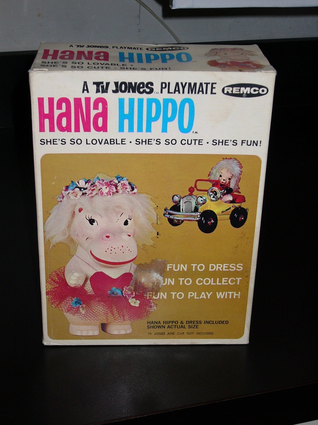 Vintage Remco 1960s "hana Hippo" TV Jones Playmate Mib - Etsy