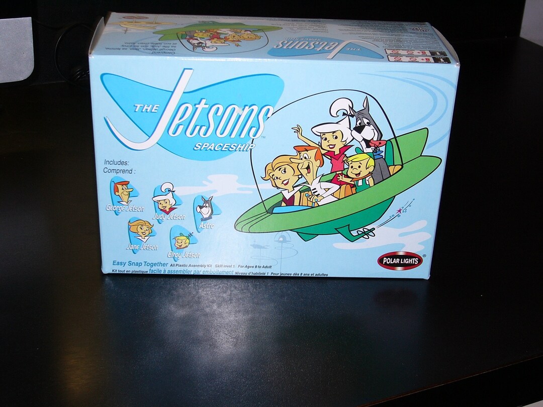 Vintage jetsons Spaceship Model Kit in Original Box - Etsy