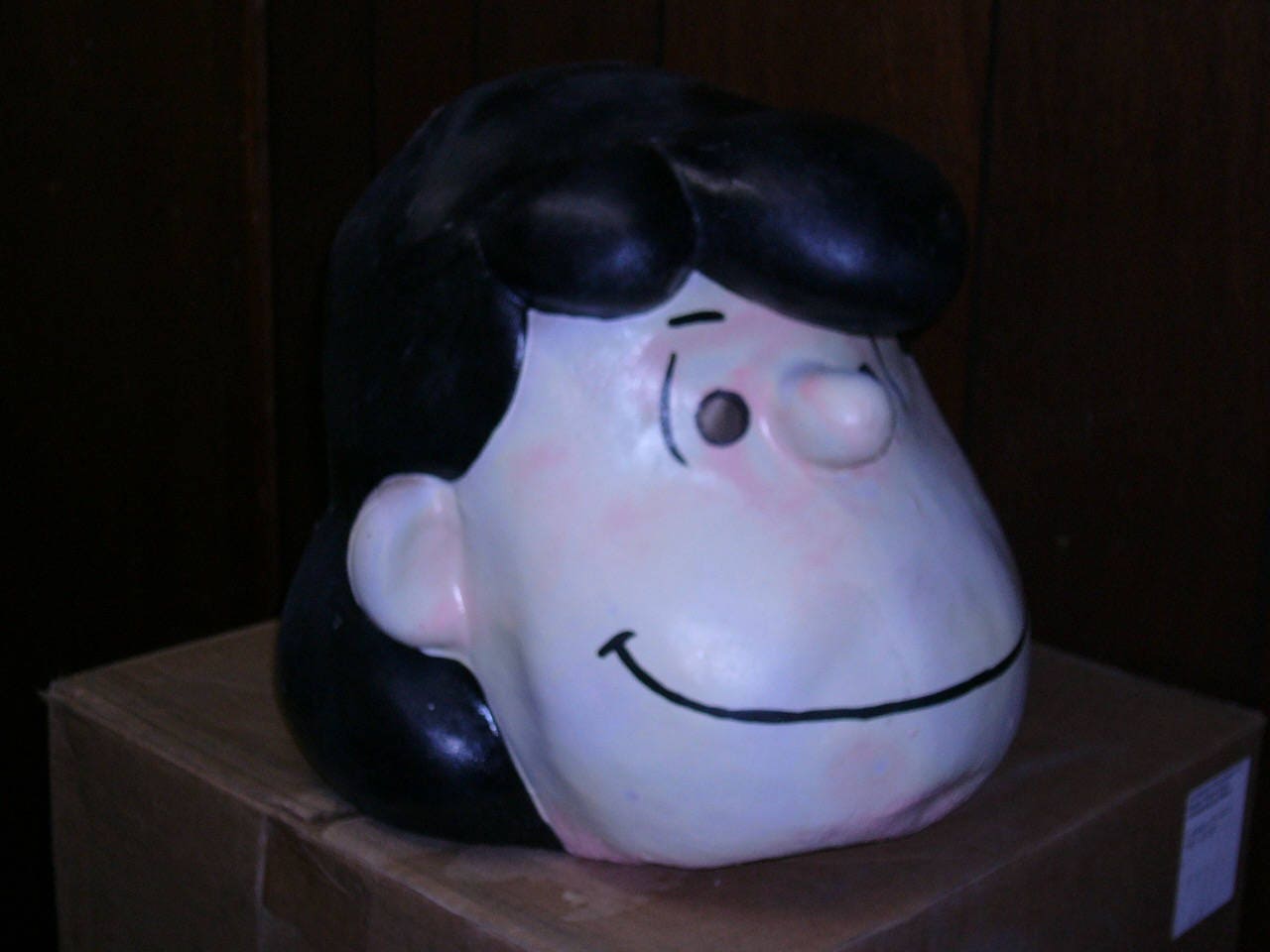 Vintage Lucy Charlie Brown Peanuts Character Halloween Mask - Etsy