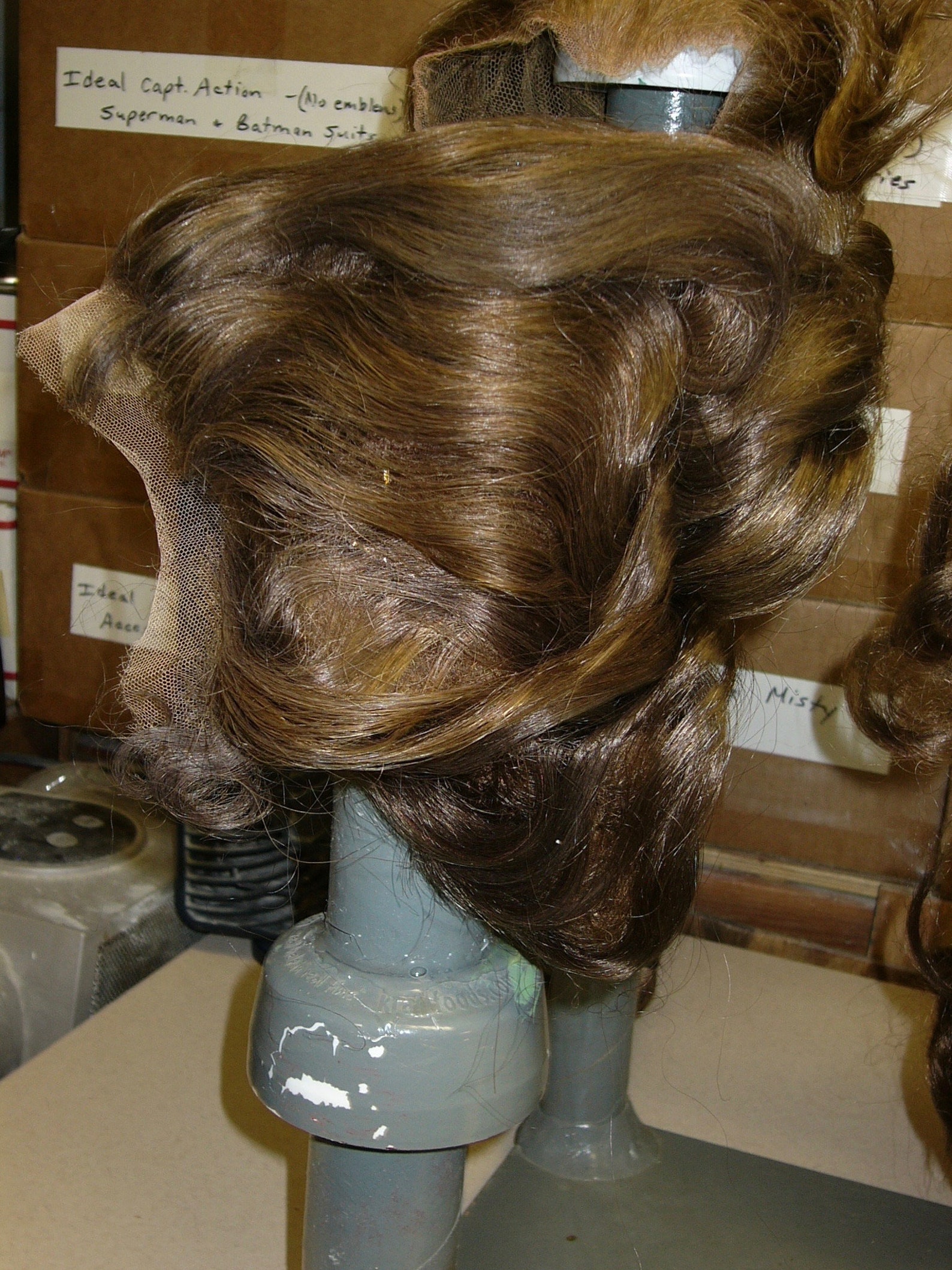 Vintage Theatrical Stage Lace Front Wigs for Lady Style Characters "1 ...