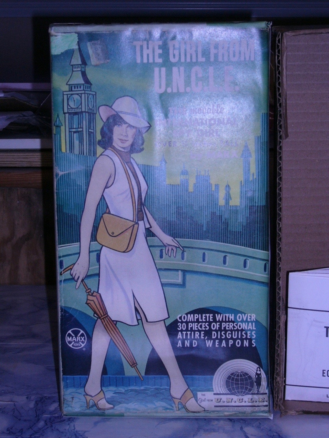 Vintage Marx 1960s TV Show "girl From Uncle" Secret Agent Spy Doll ...