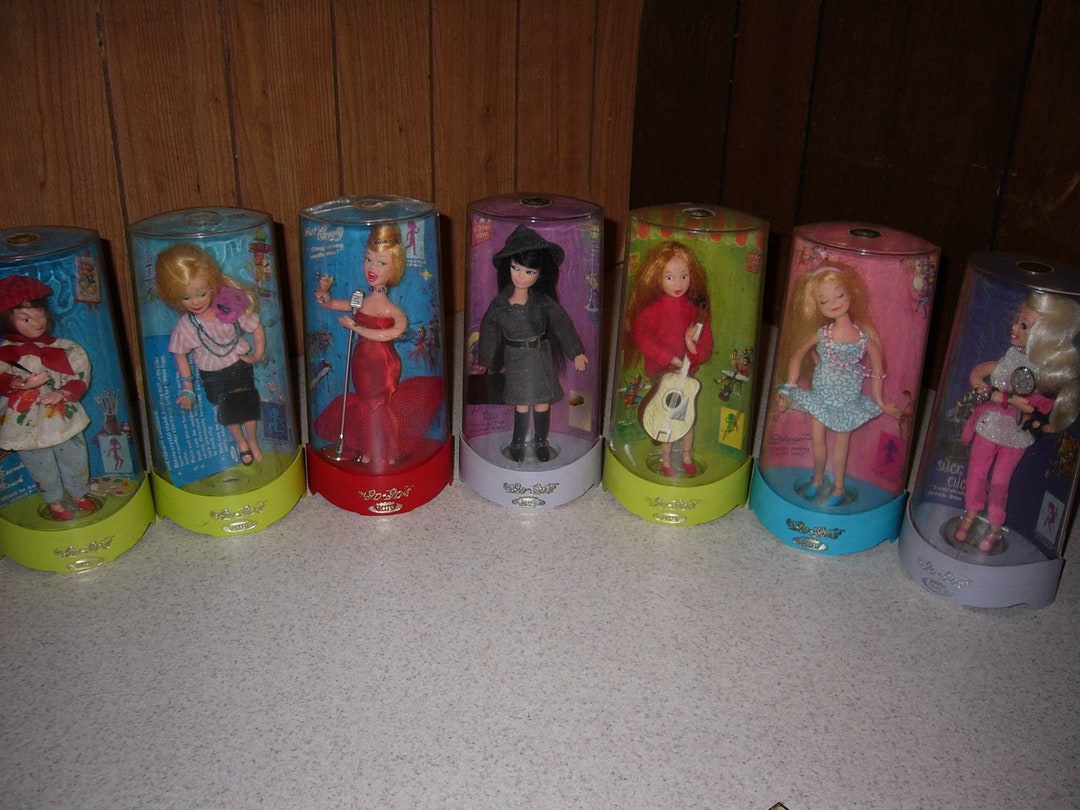 Vintage Topper Toys "go-gos" Character Dolls Set of 7 From 1960s - Etsy