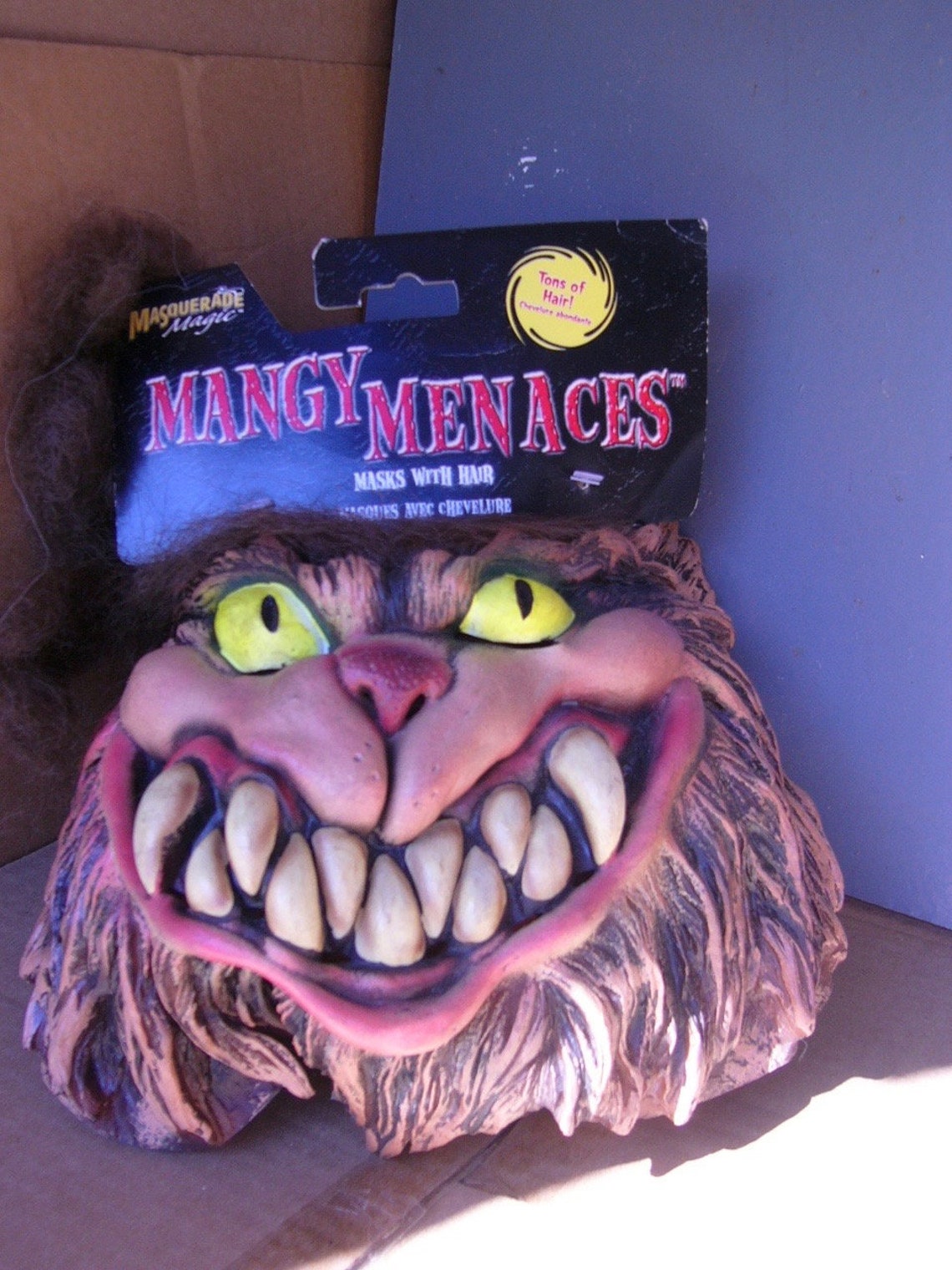 Vintage Collectible "mangy Monster"halloween Character Mask - Etsy
