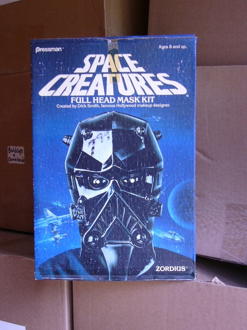 Vintage Pressman "space Creatures" Mask Make-up Kit by Dick Smith - Etsy