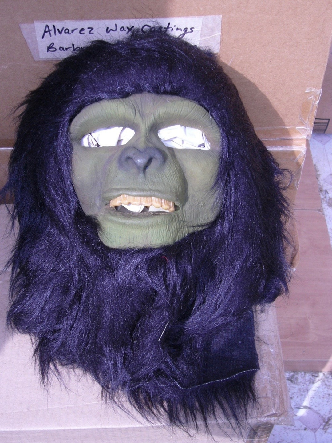 Vintage Halloween Collectible "ape" Collectible Foam Latex Mask by ...