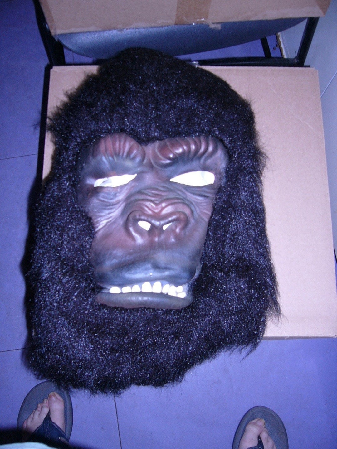 Vintage Collectible "gorilla Mascot" Mask - Etsy