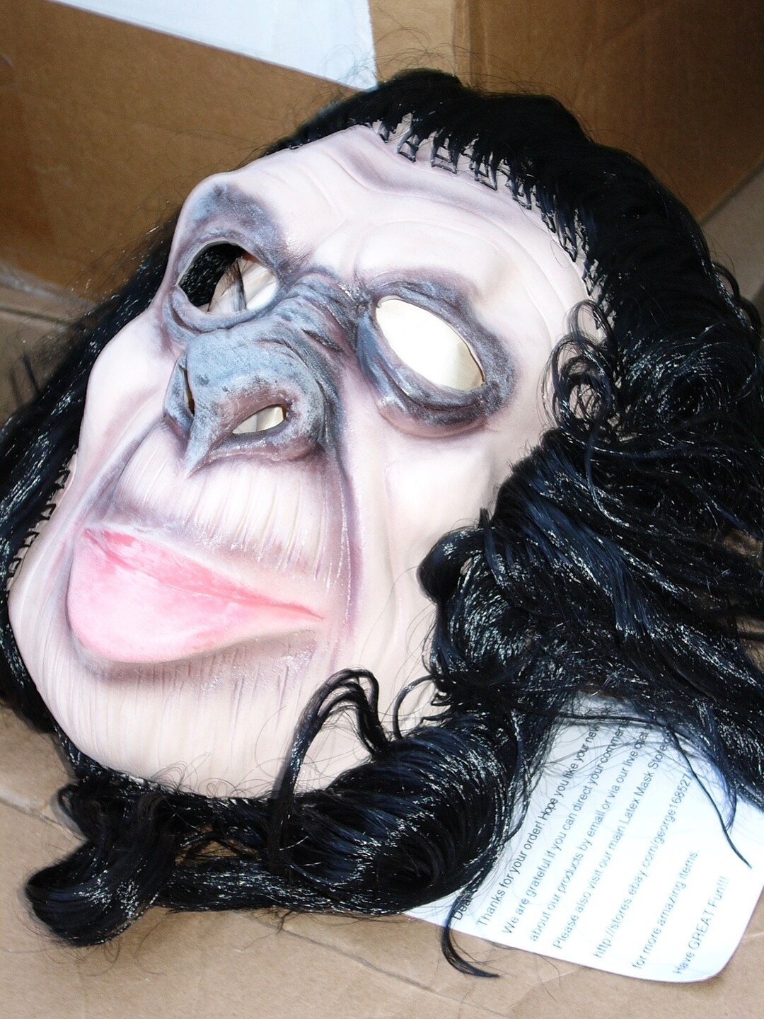 Collectible ape Caveman Brand New Halloween Mask - Etsy