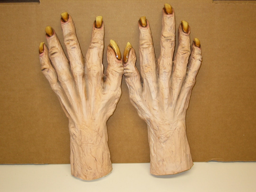 Vintage Collectible UN-PAINTED "mr. Hyde/quasimodo Hunchback Mask ...