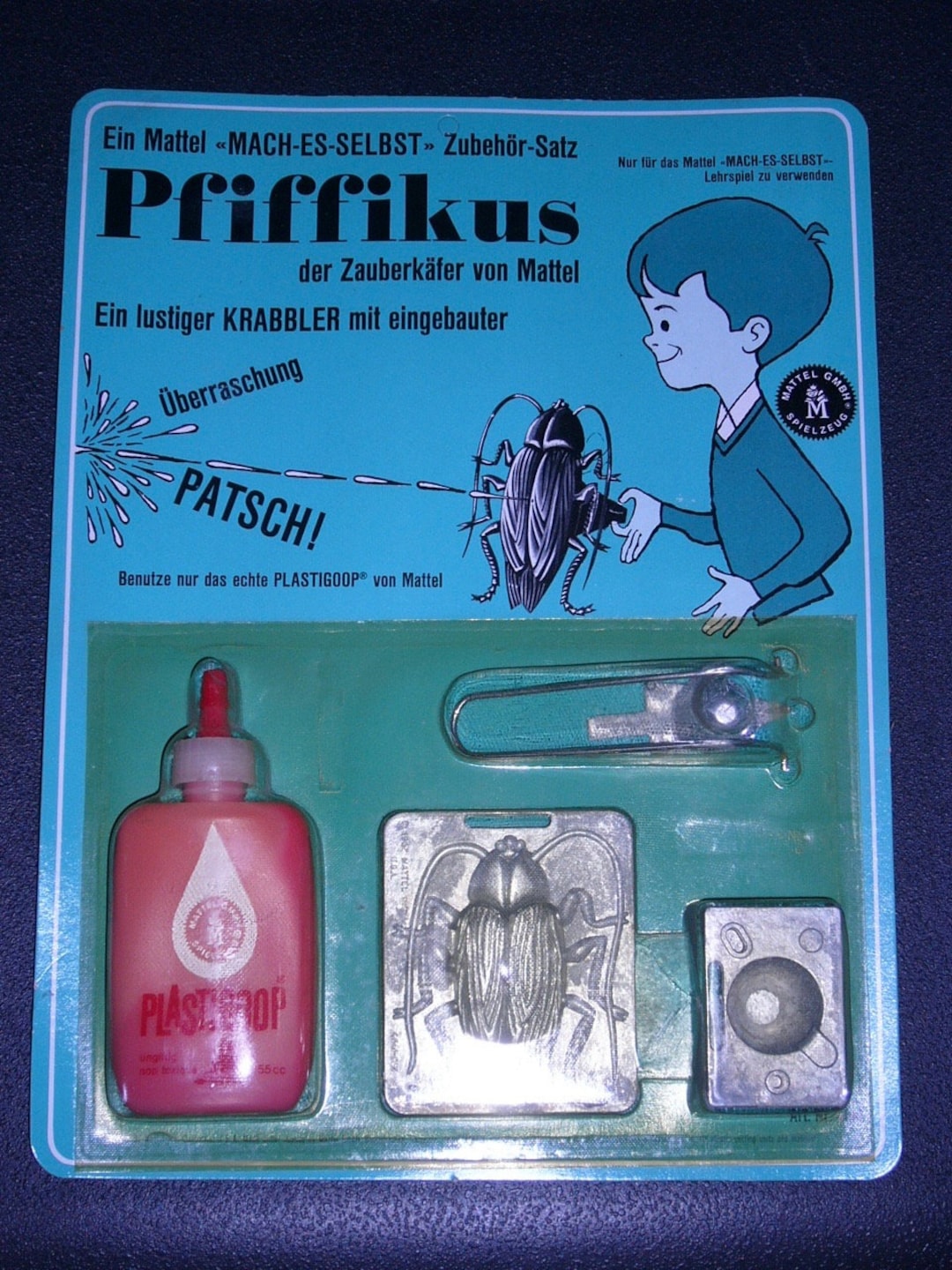 Vintage Mattel Thingmaker German "squirtles" Mint on Card - Etsy