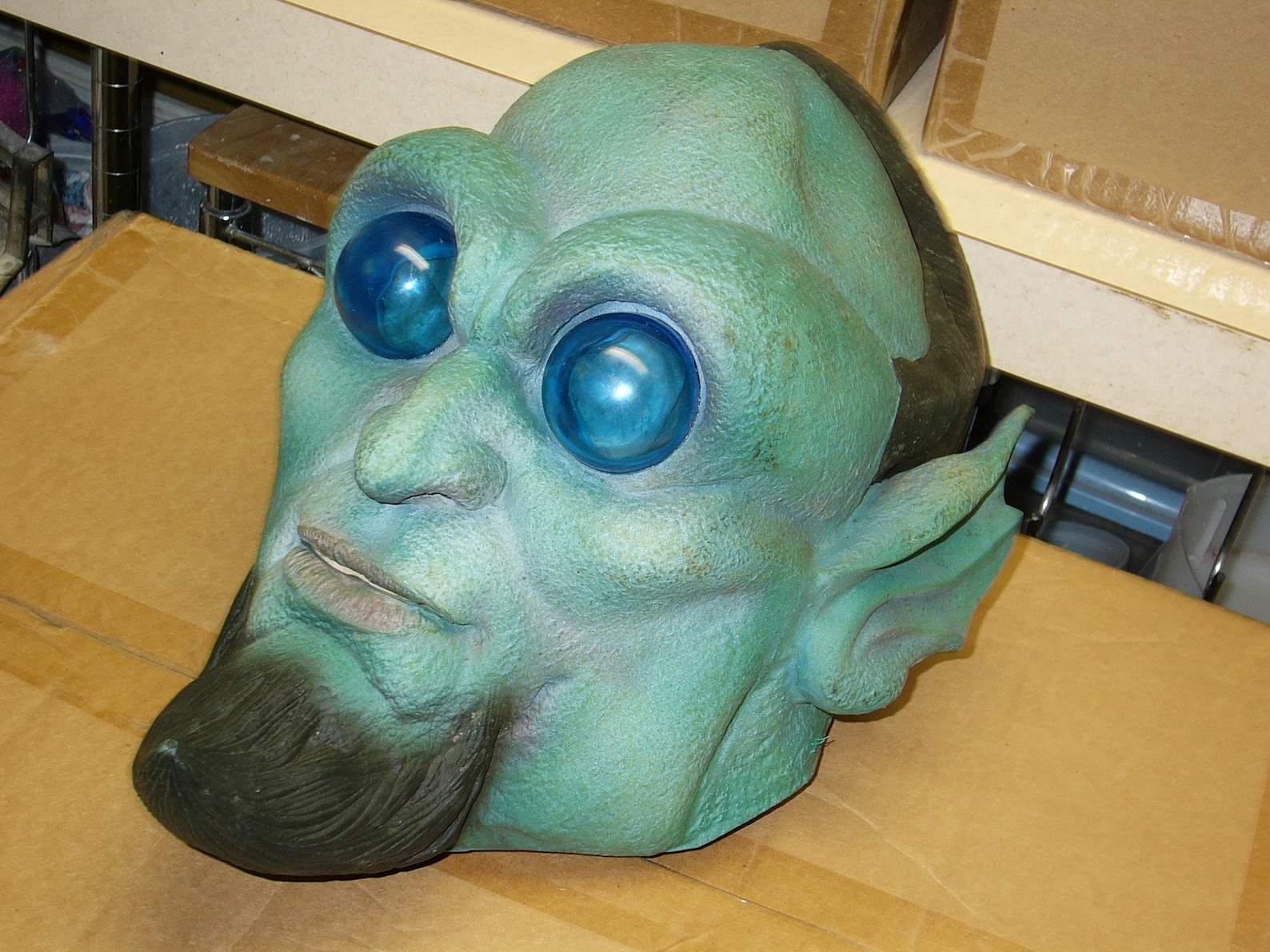 Vintage "blue Merman" Horror Monster Mask - Etsy