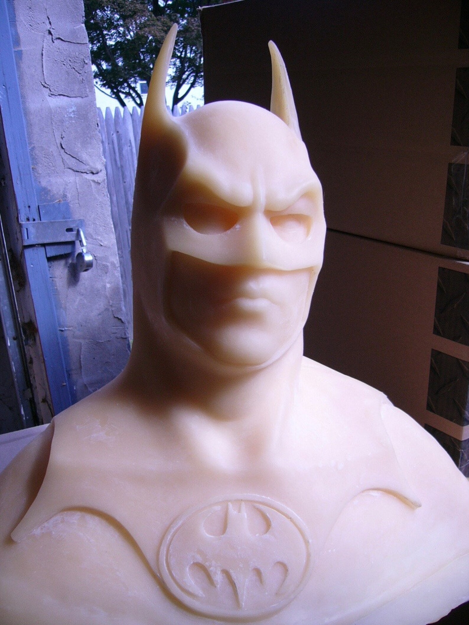 Batman Michael Keaton Version Lifesize Rubber Bust Mold Master Casting ...
