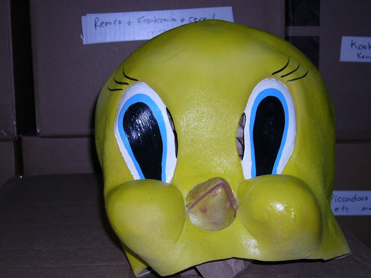 Vintage tweety Bird Oversize Mask - Etsy