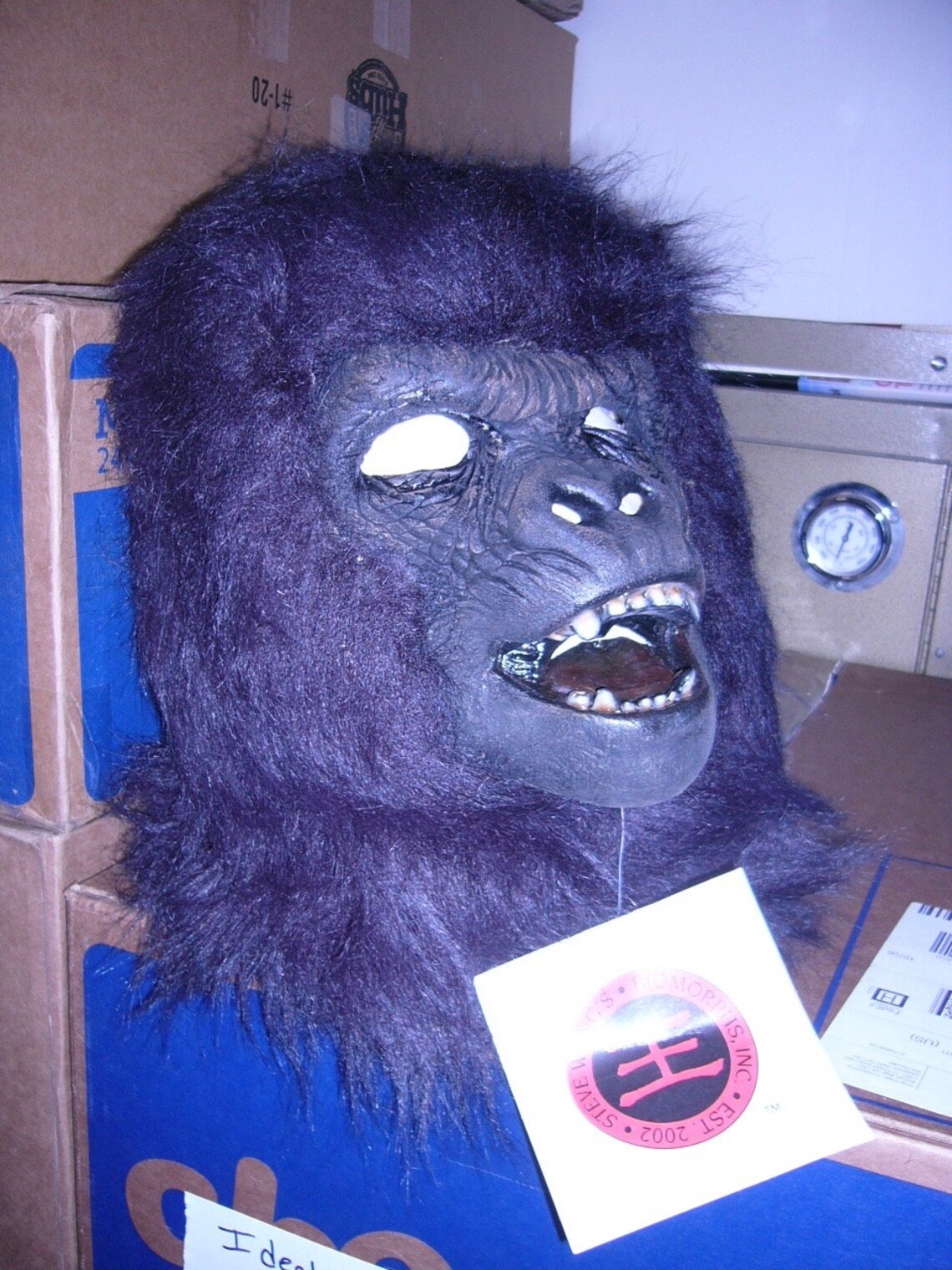 Rare!! Steve Wang "gorilla" Latex Mask Brand New With Tag - Etsy