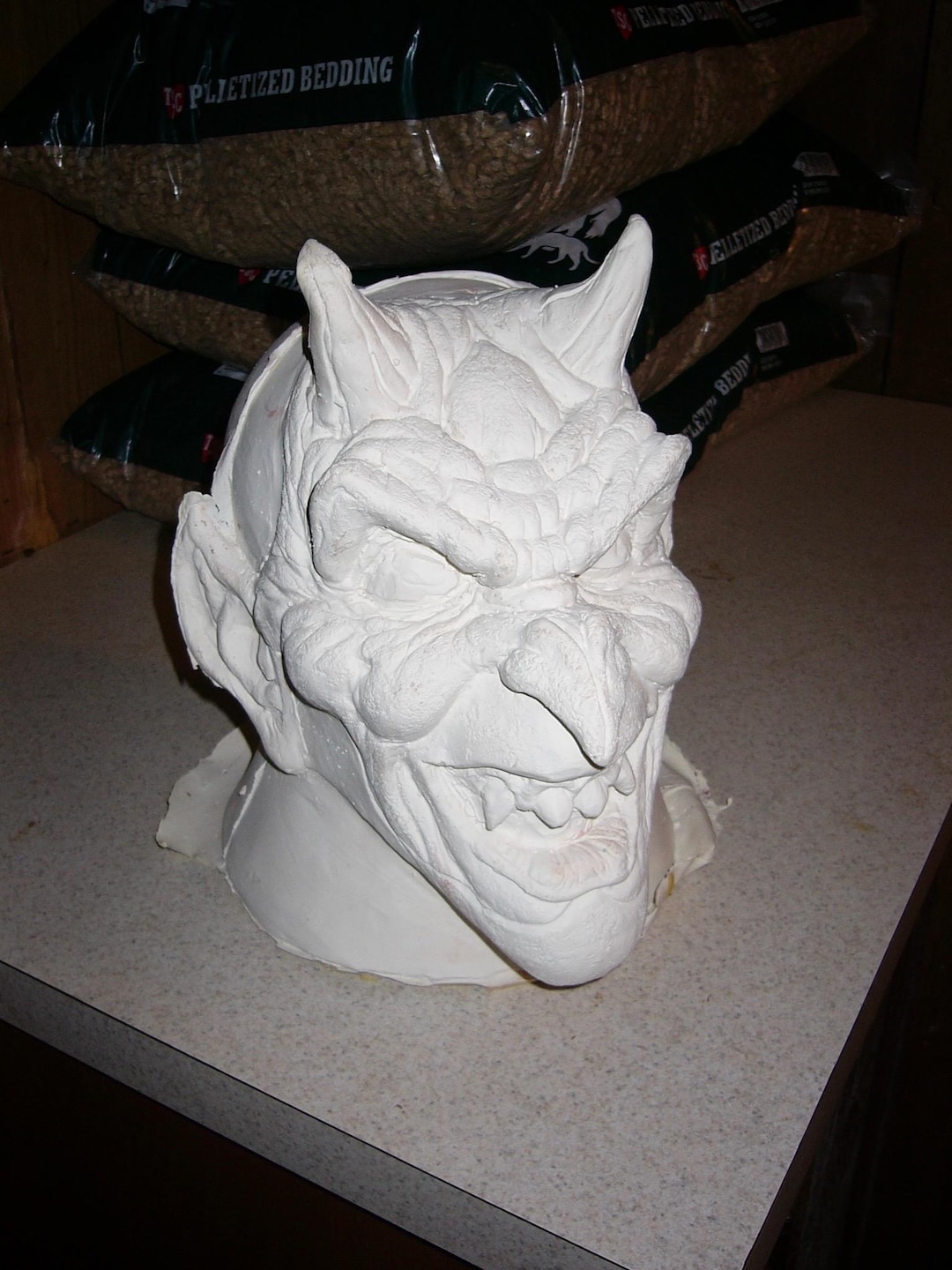 Vintage Collectible "faust Devil" Mask Foam Master Don Post Studios - Etsy