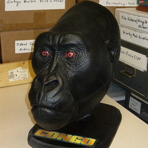 Rare! Original Stan Winston Studios "congo" Male Gorilla Head/bust ...