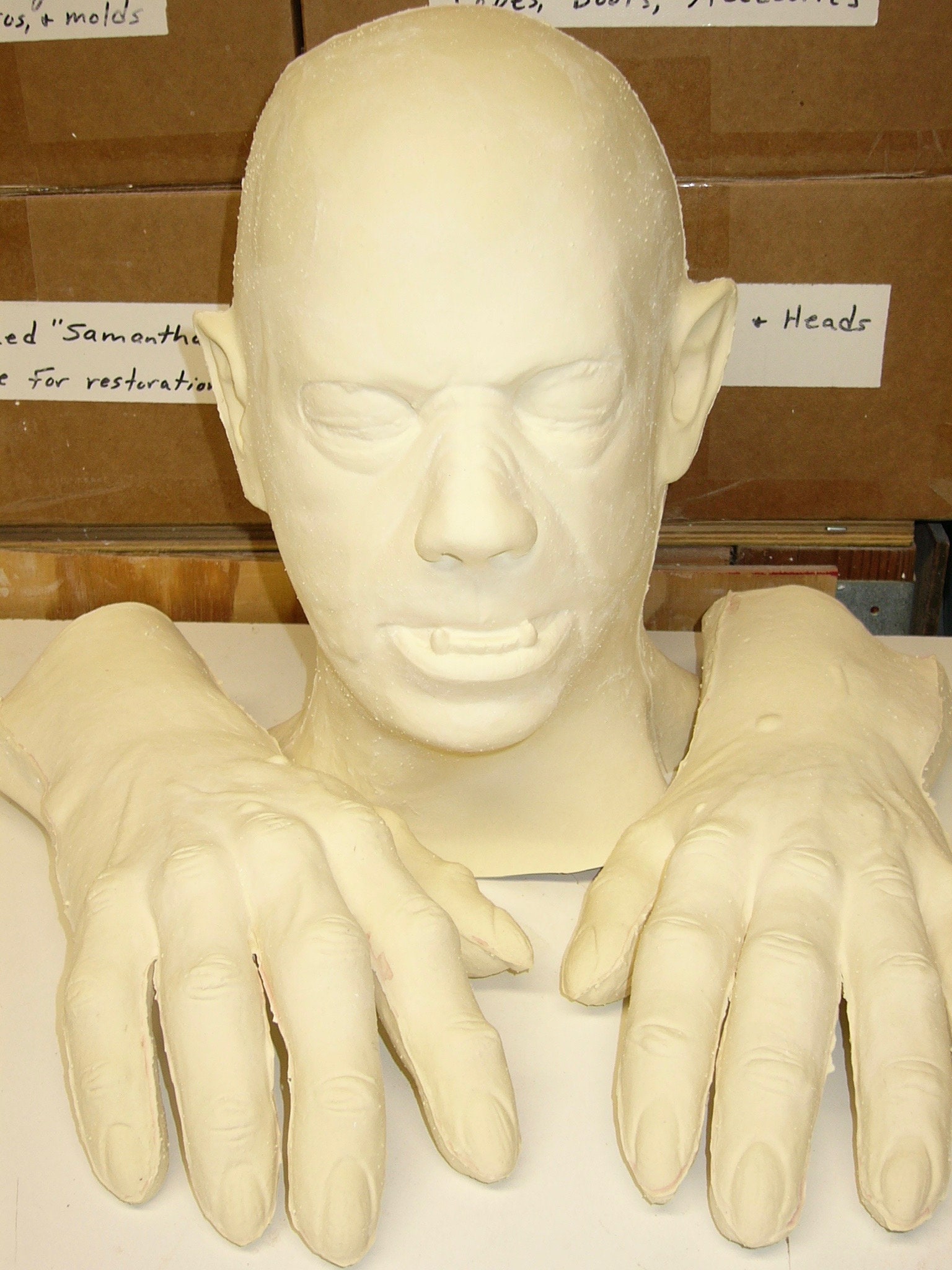 Famous Monster of Filmland "wolfman Mask & Hands Set B" Don Post ...