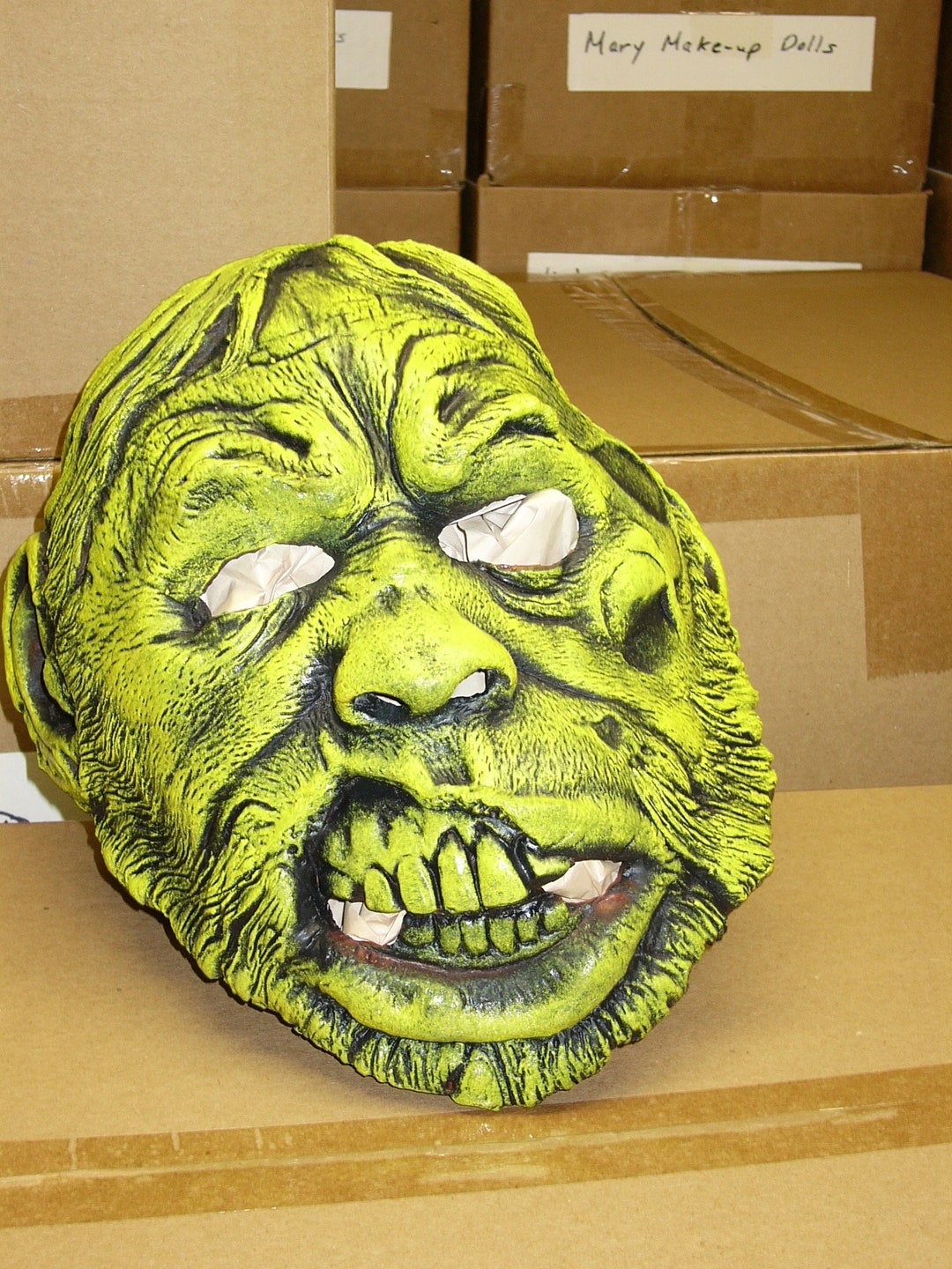 Vintage "ghoul" Monster Mask by Horne - Etsy