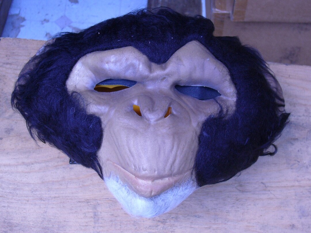 Brand New "chimp" Latex Half Mask - Etsy