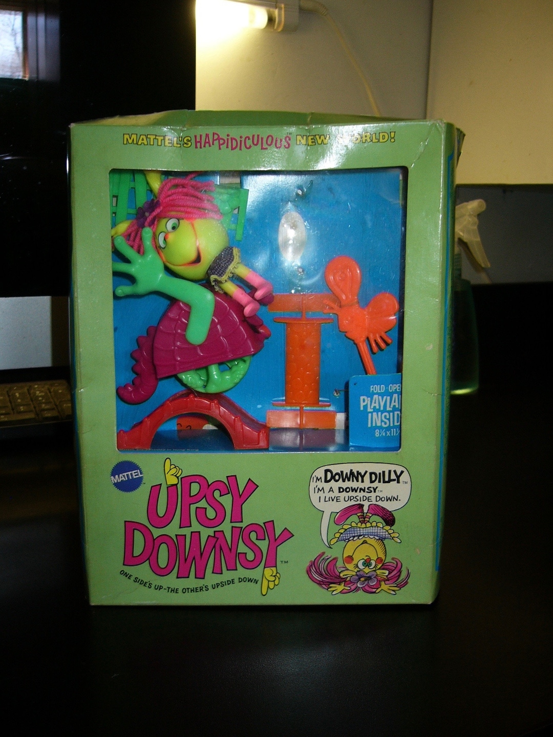 Vintage 1960s Mattel "upsy Downsy" Downy Dilly Sealed Mib - Etsy
