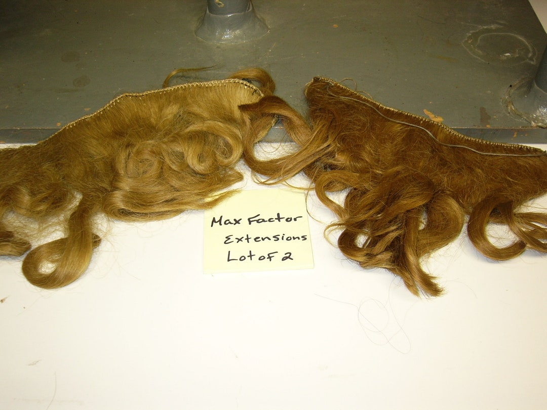 Vintage Collectible "max Factor Studios" Old Hollywood Wig Extensions ...