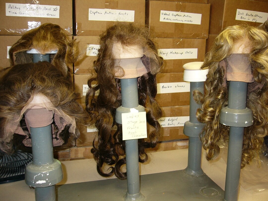 Vintage Theatrical Stage Lace Front Wigs for Lady Style Characters "1 ...