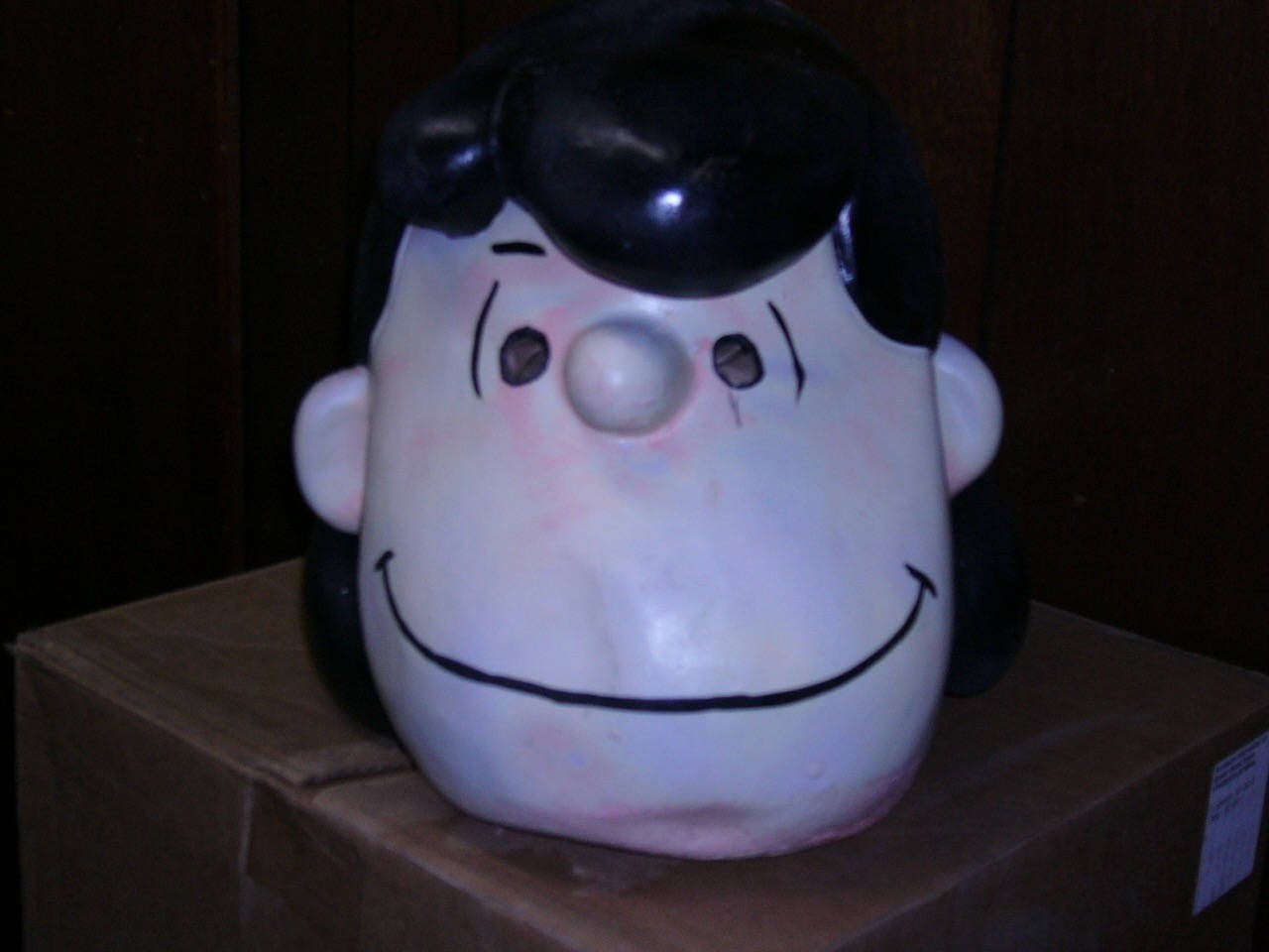 Vintage Lucy Charlie Brown Peanuts Character Halloween Mask - Etsy