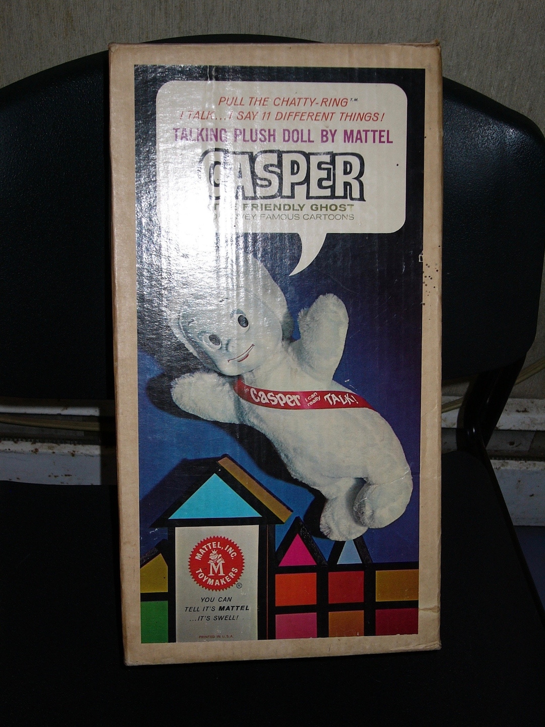 Vintage Mattel 1960s "casper the Friendly Ghost" Talking Doll in ...